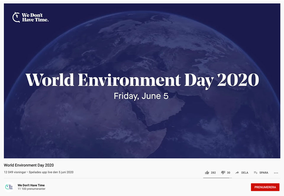 UN World Environment Day – Rolfsdotter